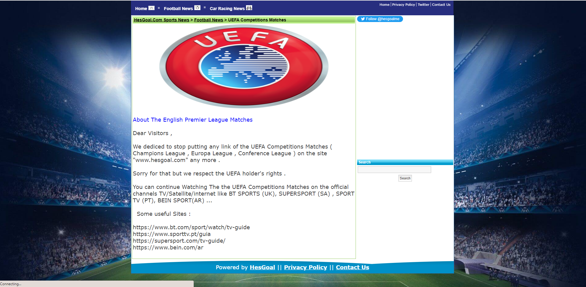Guide: What has replaced Hesgoal? - Sporticos